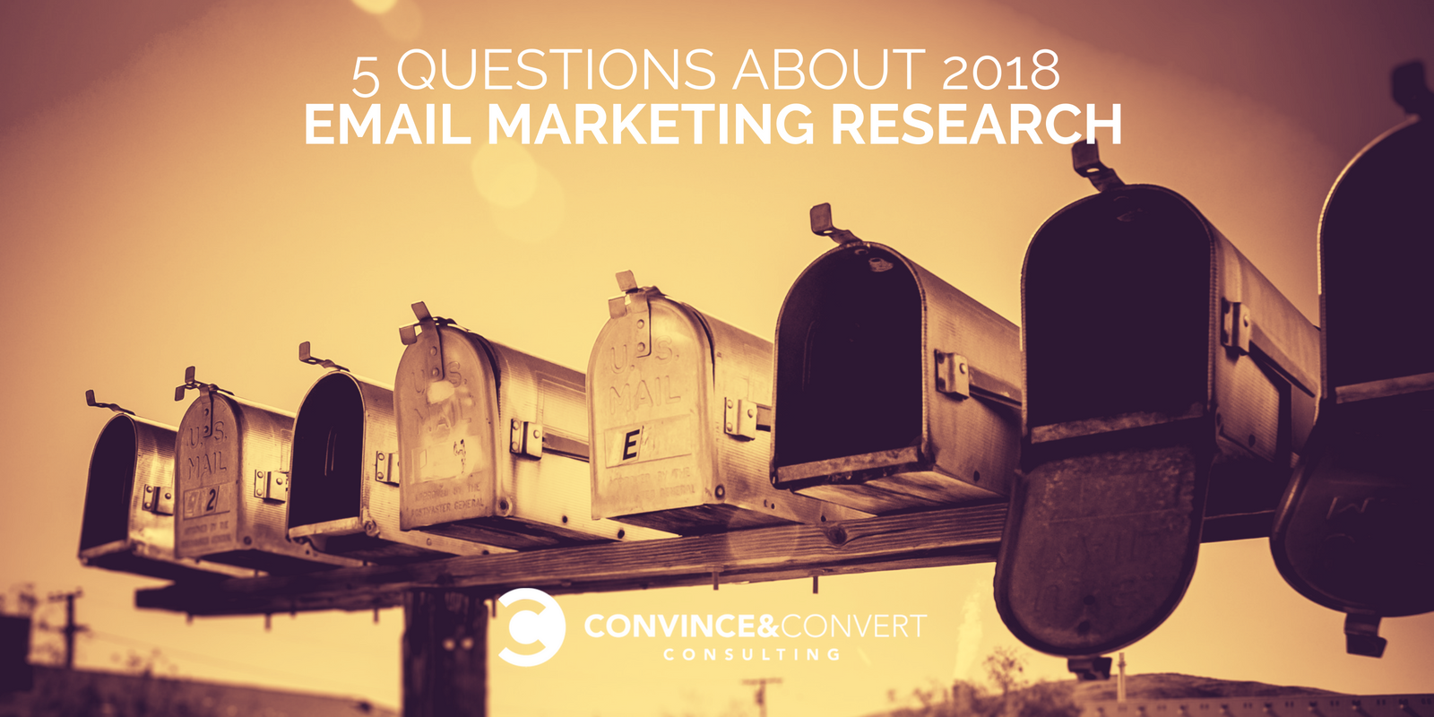 5 Questions About 2018 Email Marketing Research