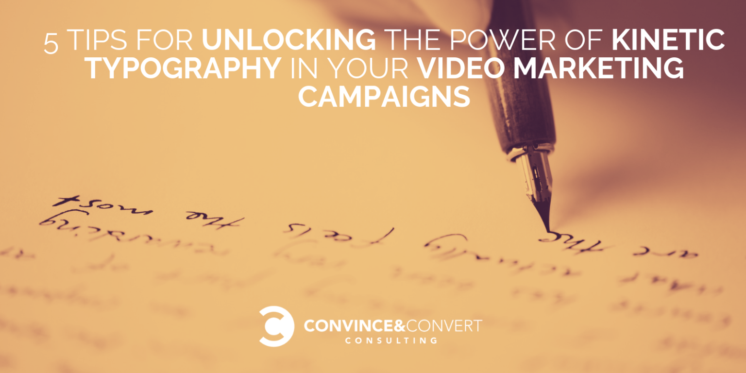 5 Tips for Unlocking the Power of Kinetic Typography in Your Video ...